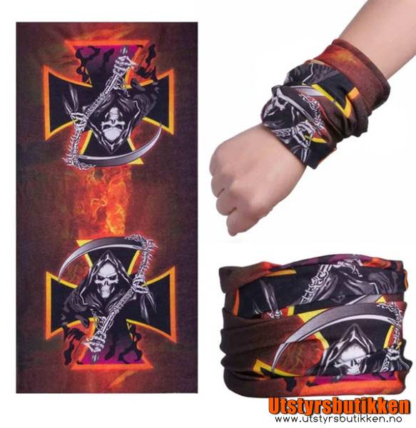 Buff/Bandana/Skjerf - Grim Reaper - Utstyrsbutikken