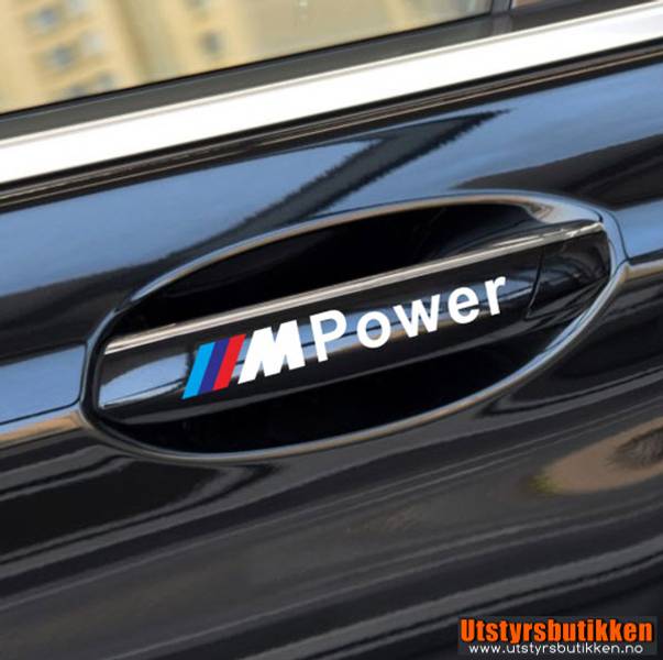 BMW M-Power stickers - Utstyrsbutikken